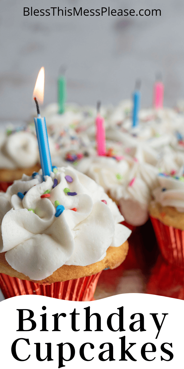 Birthday Cupcakes — Bless this Mess