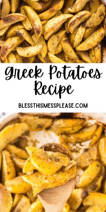 Greek Potatoes — Bless this Mess