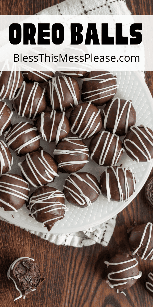 Oreo Balls — Bless this Mess