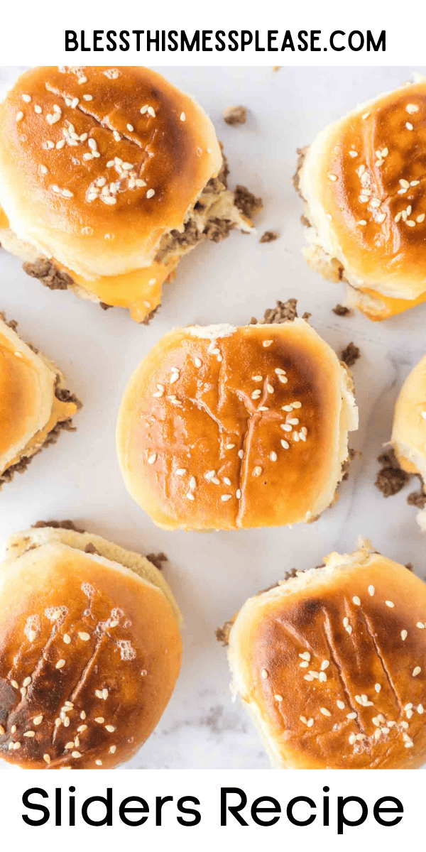 Sliders Recipe — Bless this Mess