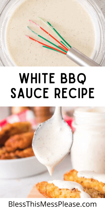 White BBQ Sauce — Bless this Mess
