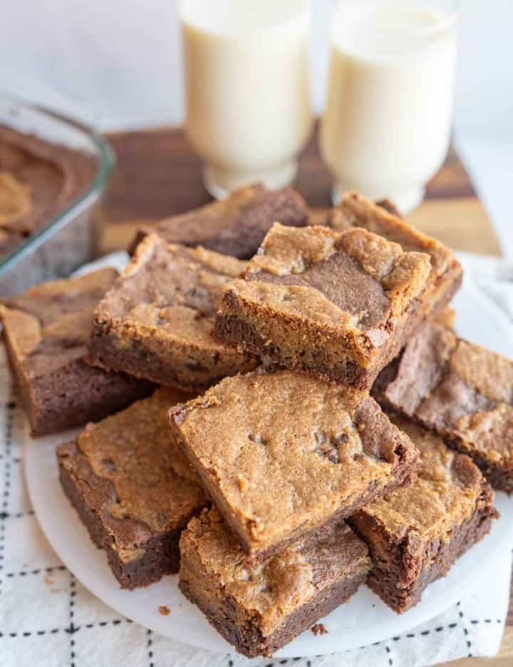 Easy Brookies Recipe: Cookies Mixed With Brownies — Bless this Mess