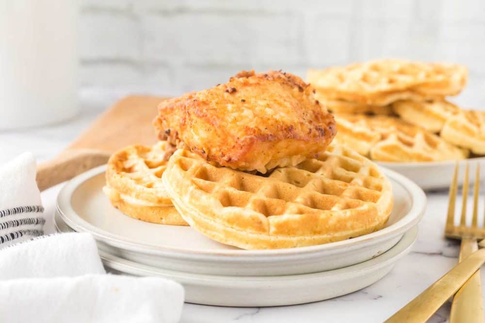 Southern Fried Chicken & Waffles Recipe — Bless this Mess
