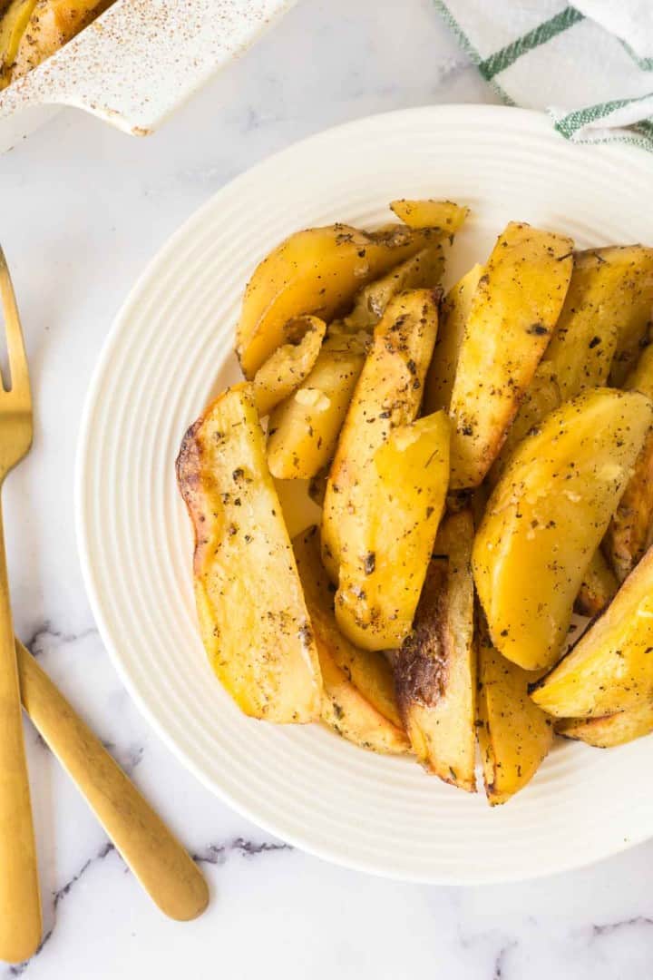 Greek Potatoes — Bless this Mess