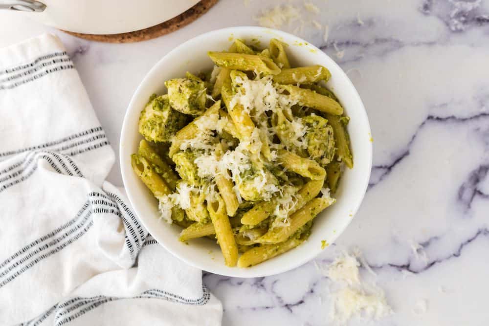 Chicken Pesto Pasta — Bless this Mess
