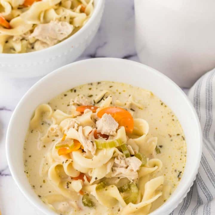 Classic Chicken Noodle Soup — Bless this Mess