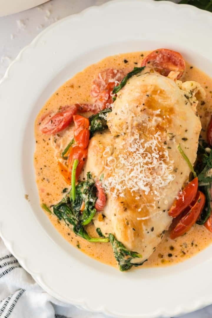 Creamy Tuscan Chicken — Bless this Mess