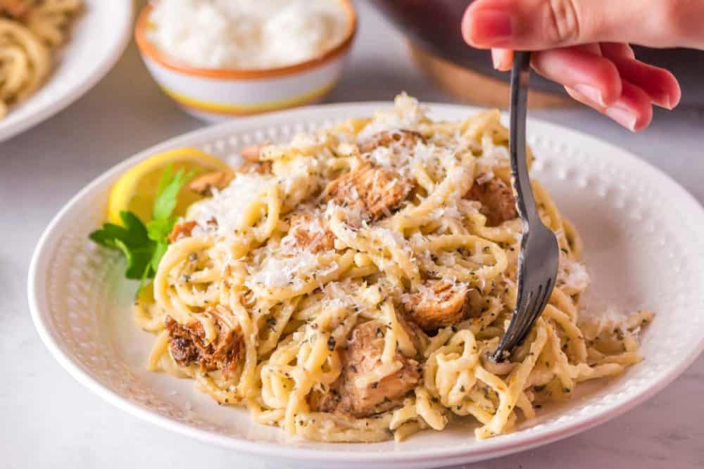 Lemon Chicken Pasta — Bless This Mess