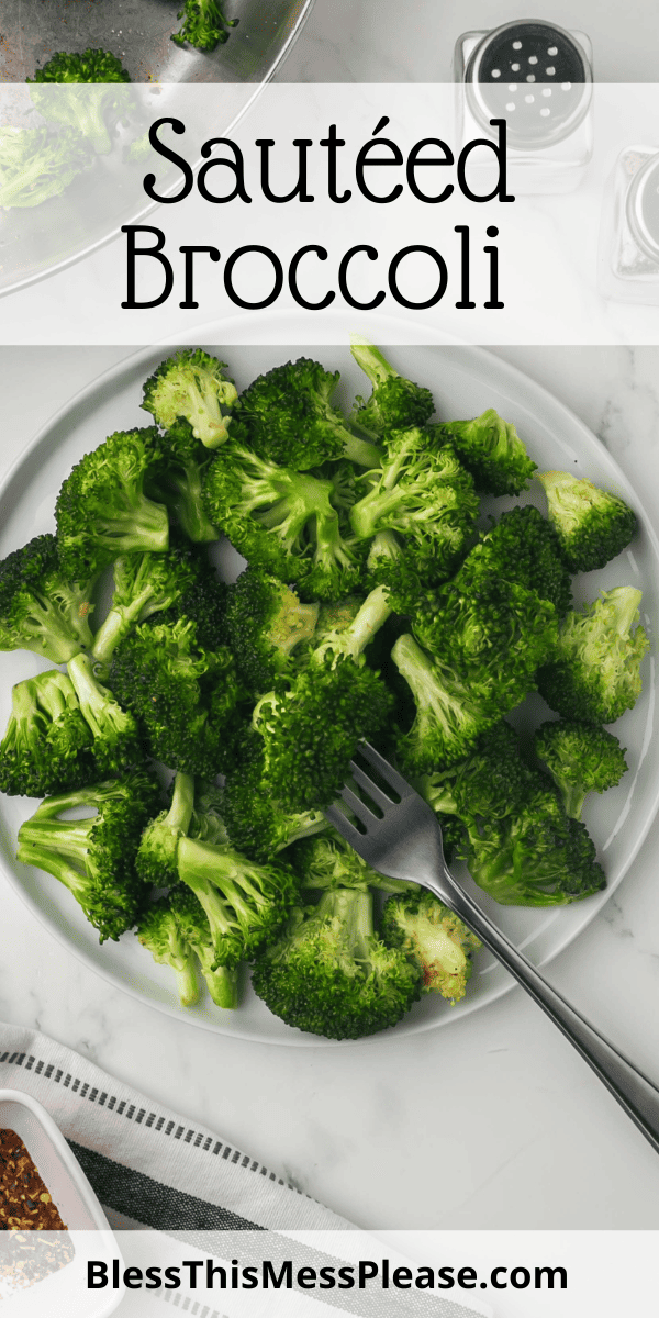 Sautéed Broccoli — Bless this Mess