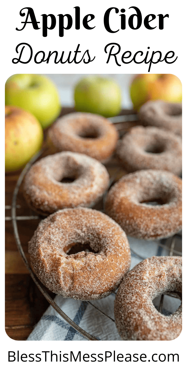 Apple Cider Donuts: Fall's Most Irresistible Homemade Treat — Bless this Mess