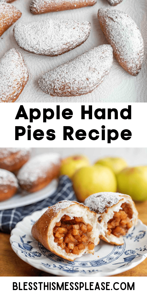 Easy Apple Hand Pies — Bless this Mess