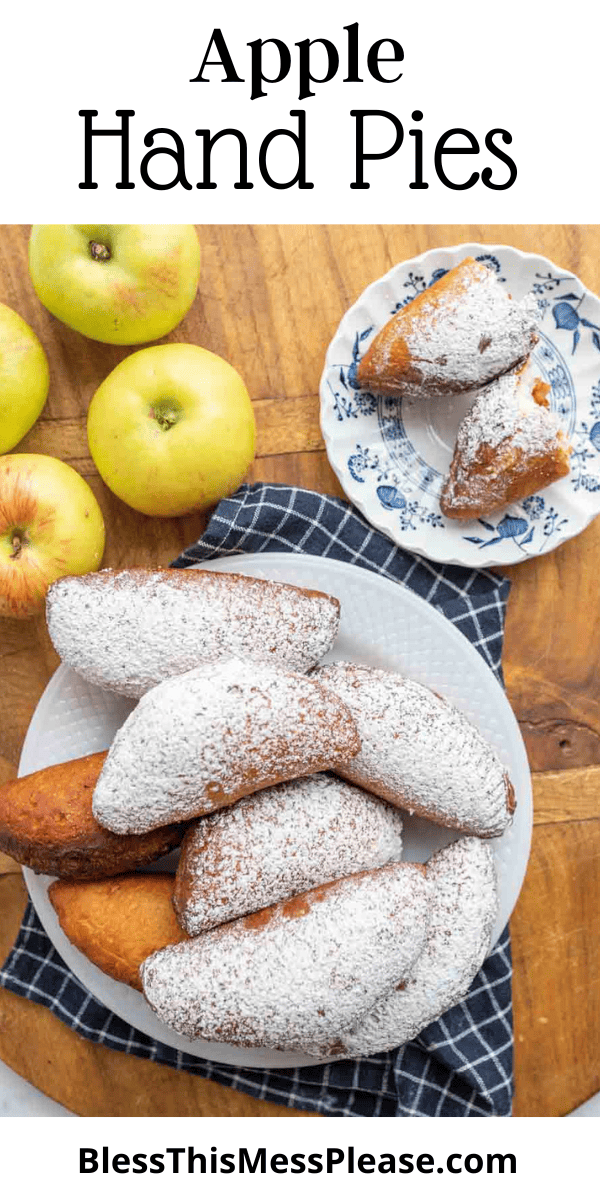 Easy Apple Hand Pies — Bless this Mess
