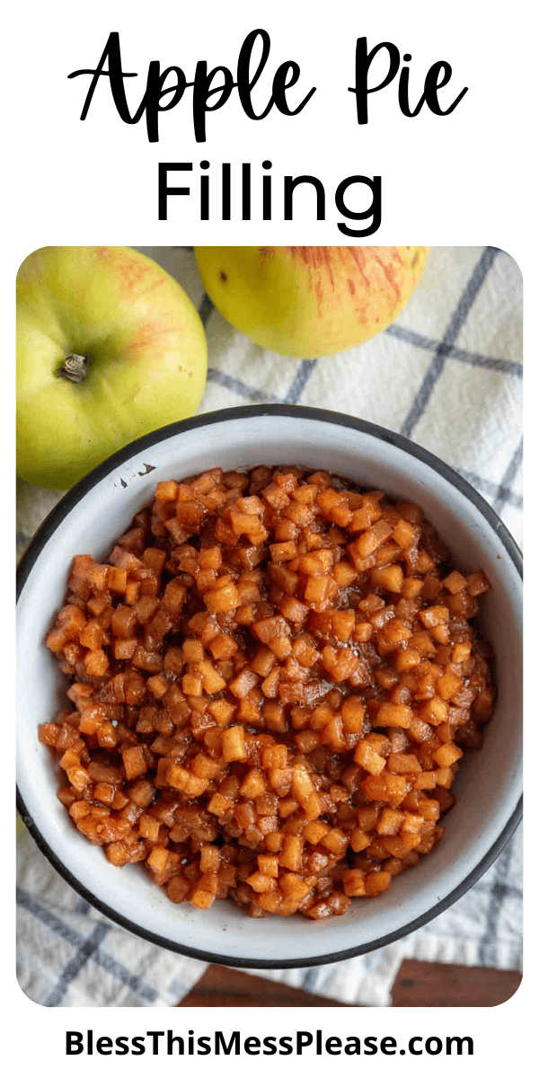 Apple Pie Filling — Bless this Mess