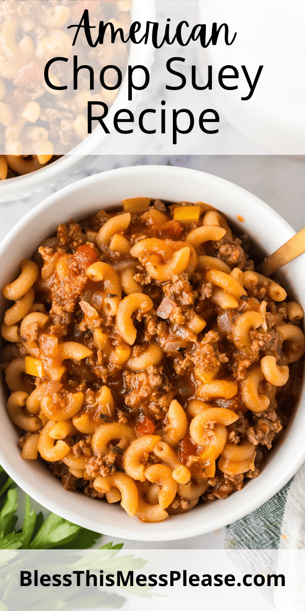 American Chop Suey — Bless this Mess