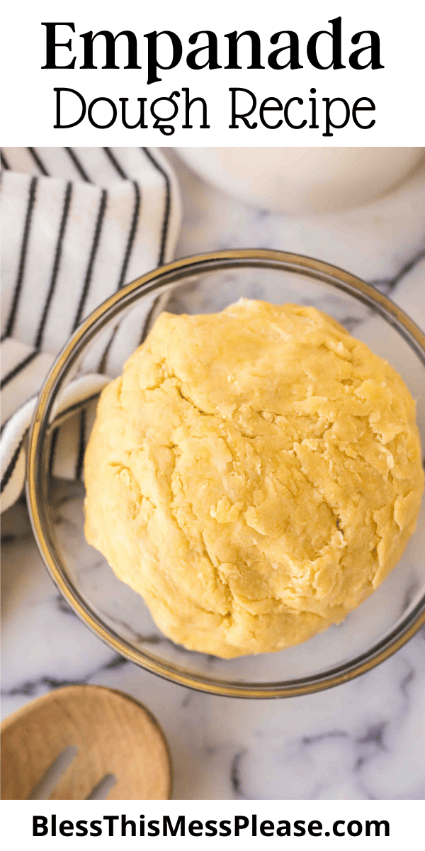 Empanada Dough — Bless this Mess