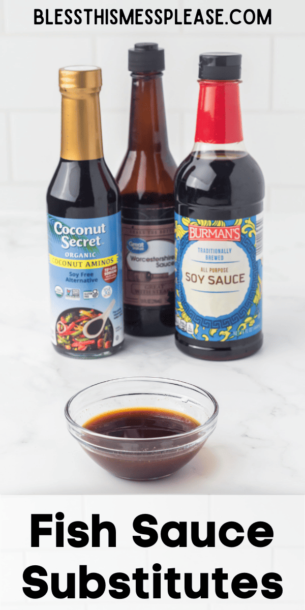 Fish Sauce Substitute — Bless this Mess