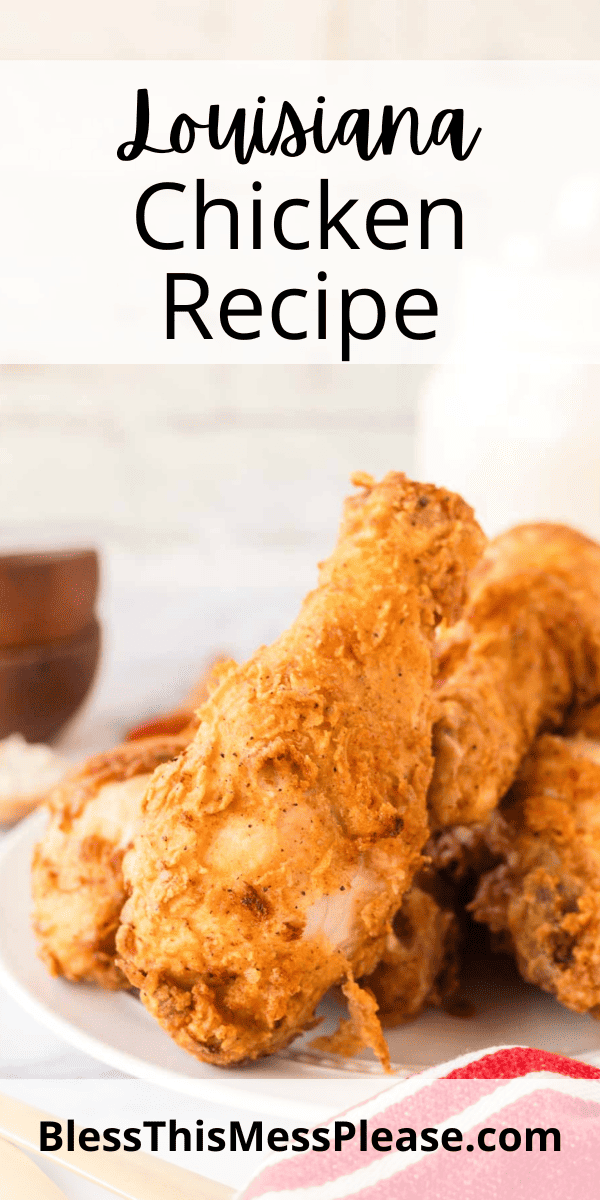 Perfect Cajun-Style Louisiana Fried Chicken Recipe: A Must-Try! — Bless ...