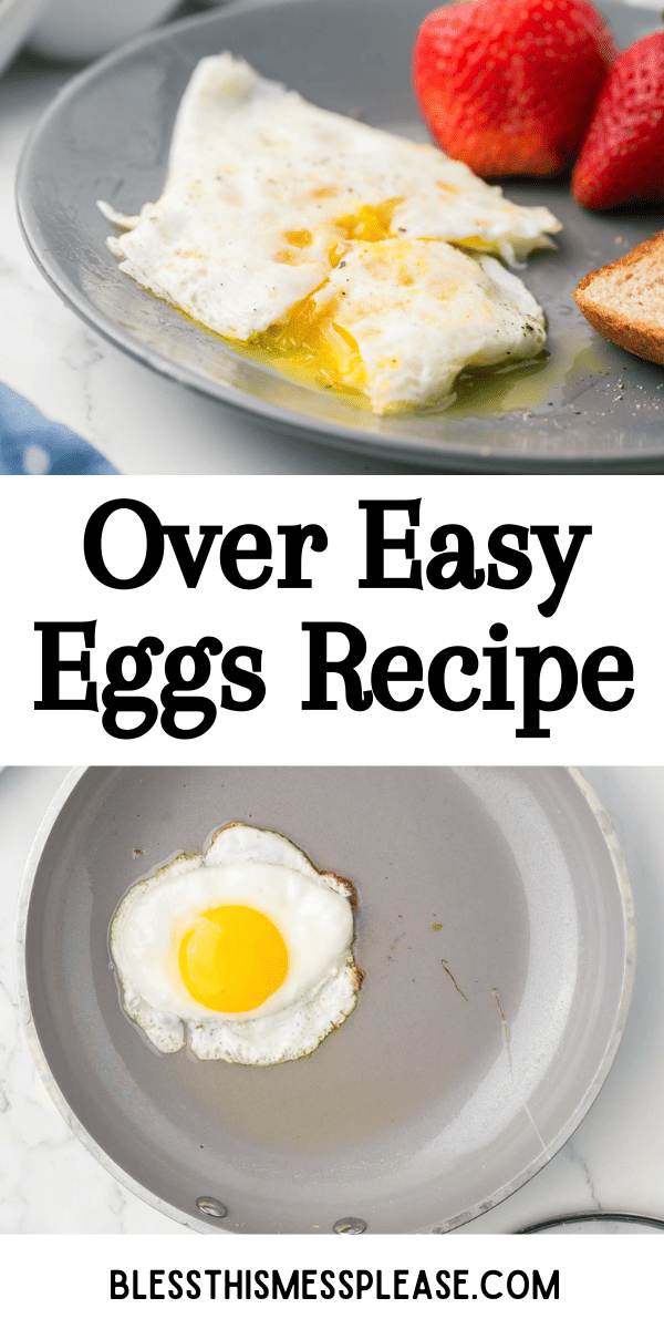 Over Easy Eggs — Bless this Mess