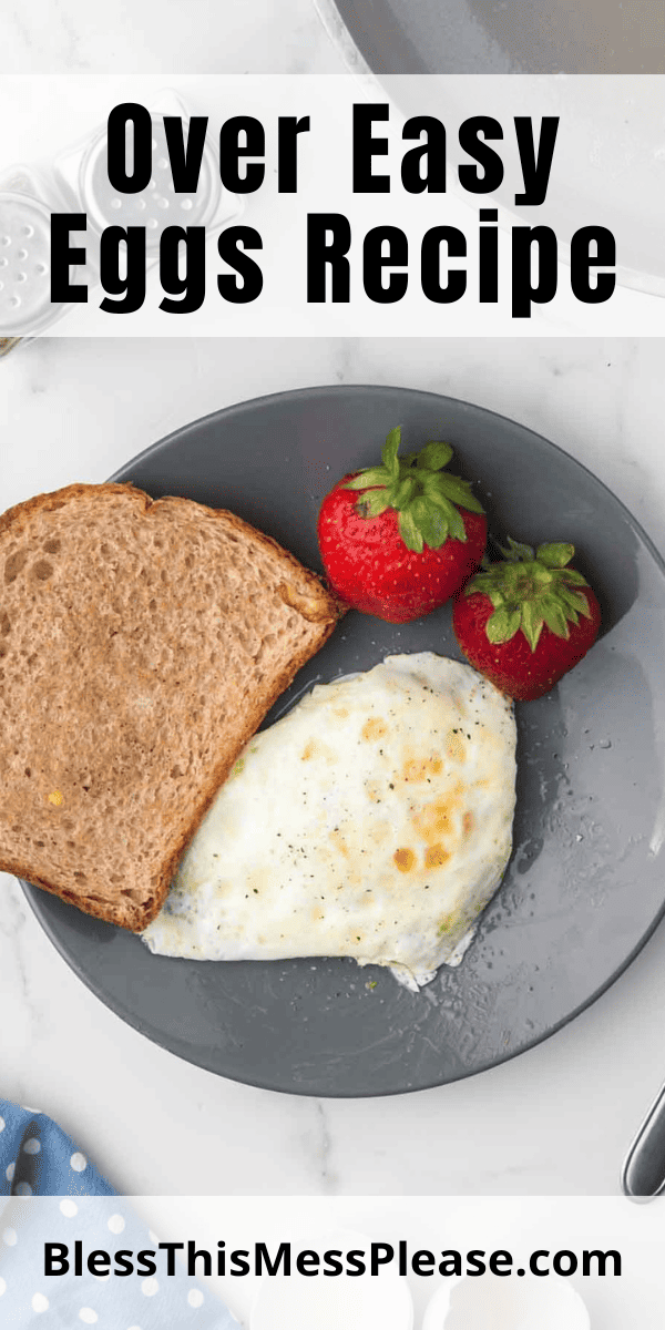 Over Easy Eggs — Bless this Mess