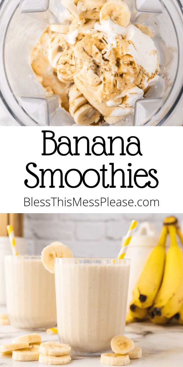 Banana Smoothie — Bless this Mess