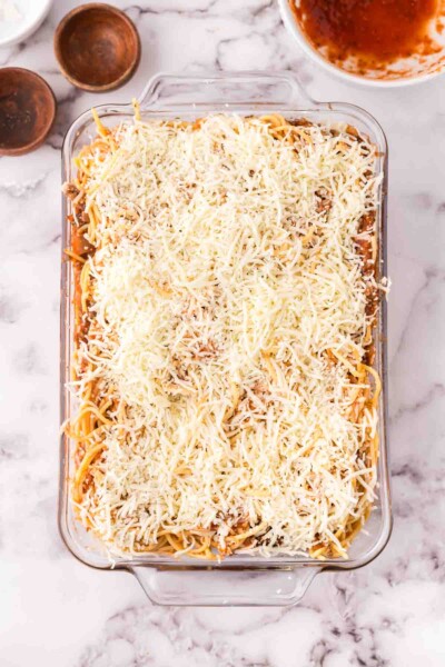Baked Spaghetti — Bless this Mess