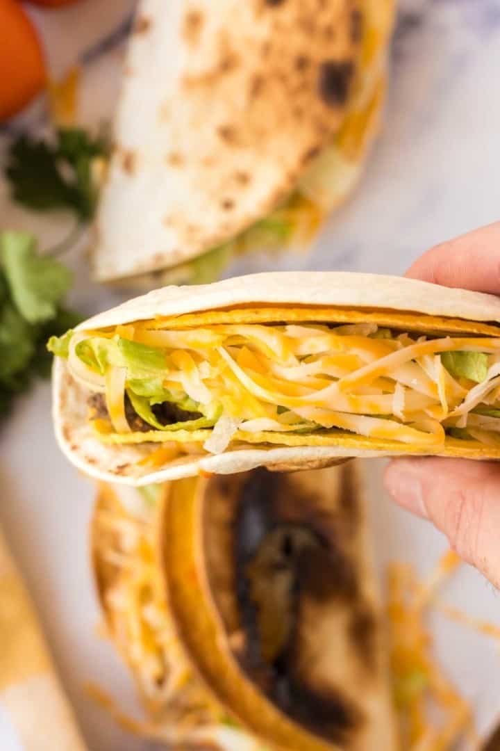 Cheesy Gordita Crunch — Bless this Mess