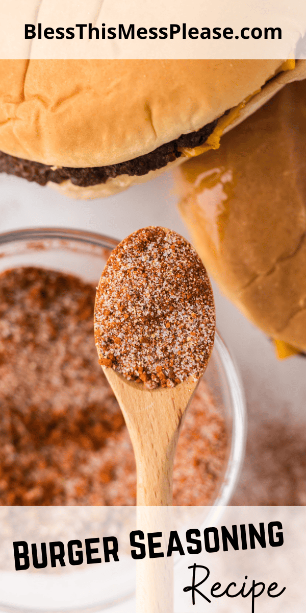 Burger Seasoning — Bless this Mess