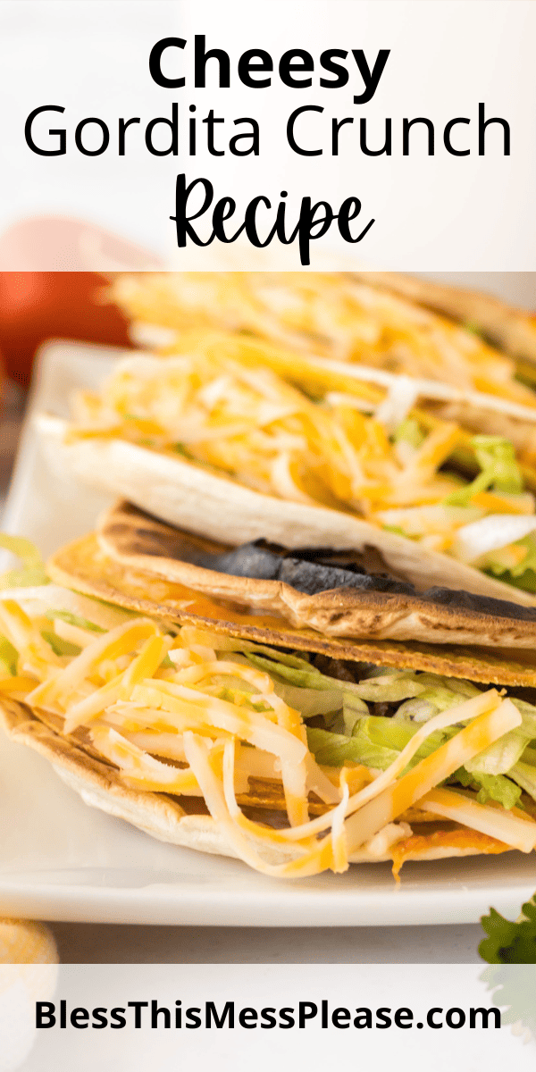 Cheesy Gordita Crunch — Bless this Mess