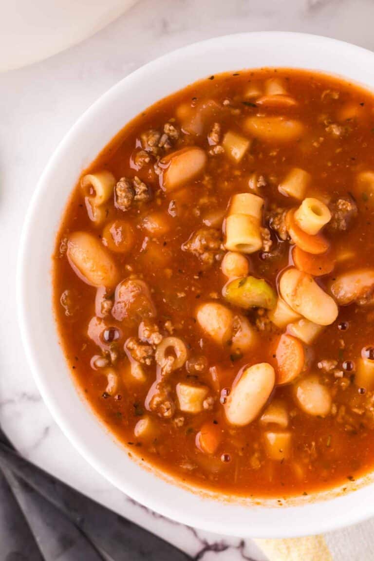 Pasta Fagioli Soup Recipe — Bless this Mess