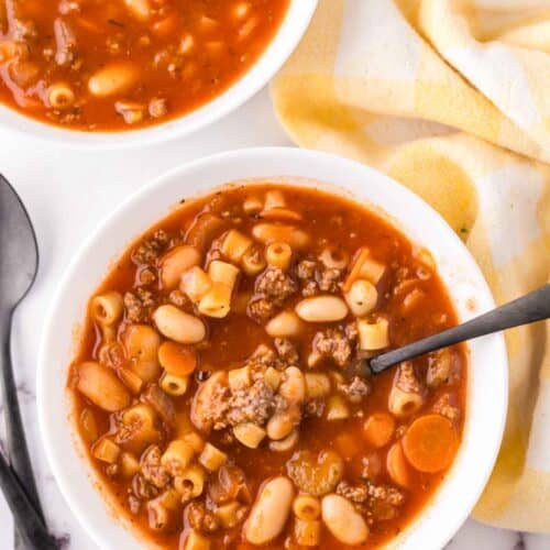 Pasta Fagioli Soup Recipe — Bless this Mess