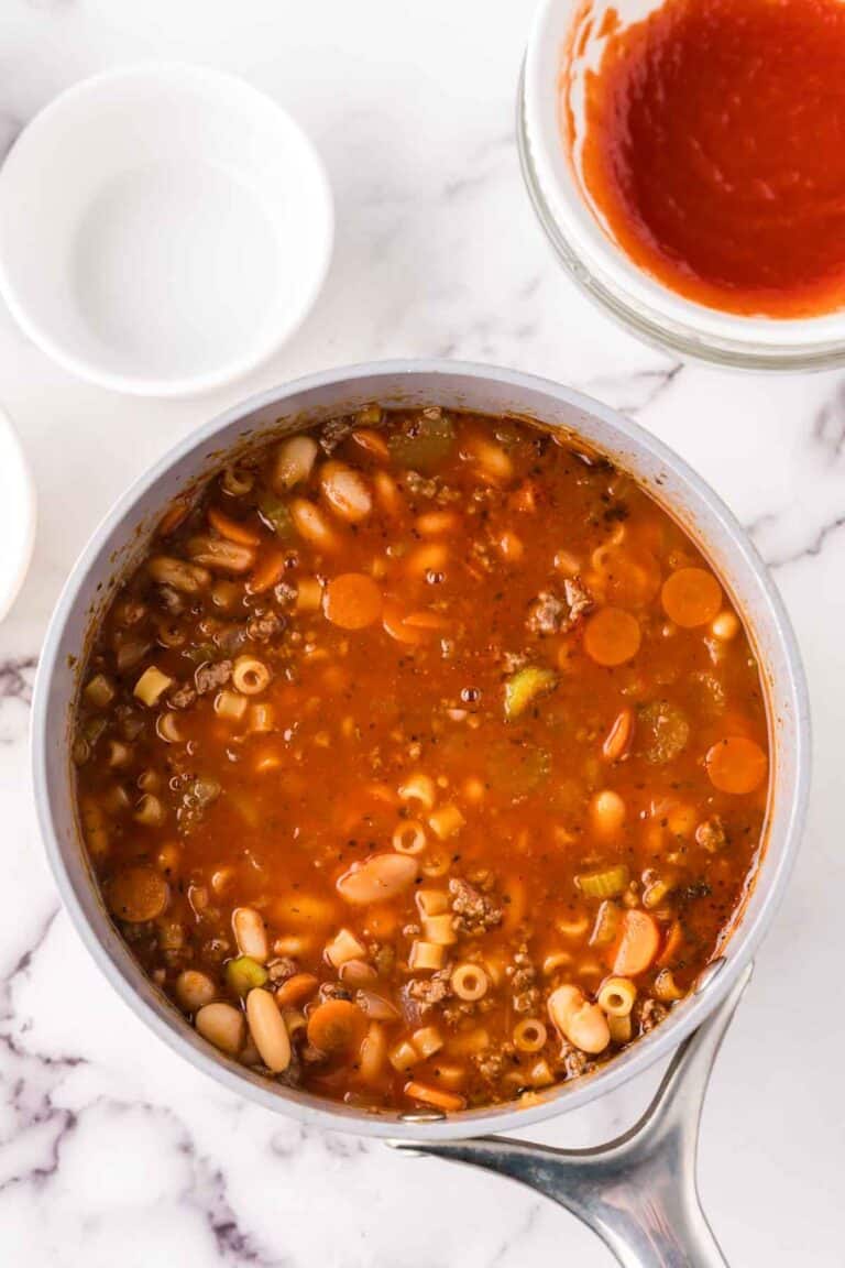 Pasta Fagioli Soup Recipe — Bless this Mess