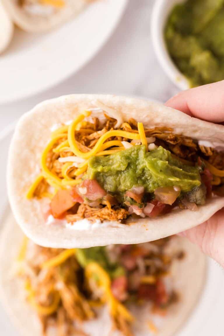 Shredded Chicken Tacos — Bless this Mess