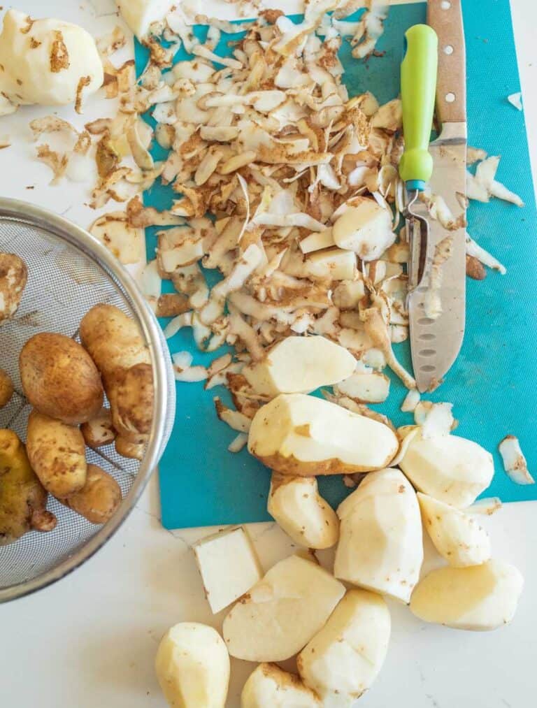 Extra Crispy Roasted Potato Cubes — Bless this Mess