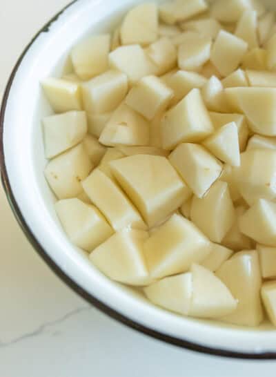 Extra Crispy Roasted Potato Cubes — Bless this Mess