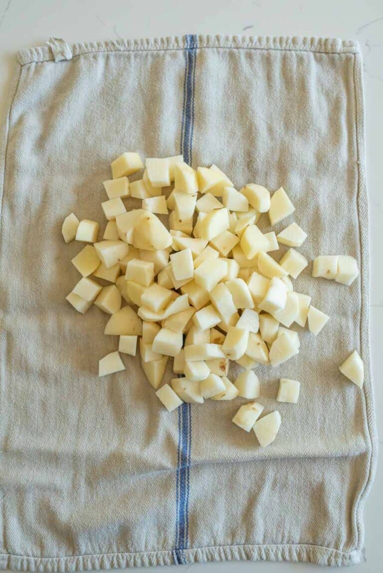 Extra Crispy Roasted Potato Cubes — Bless this Mess