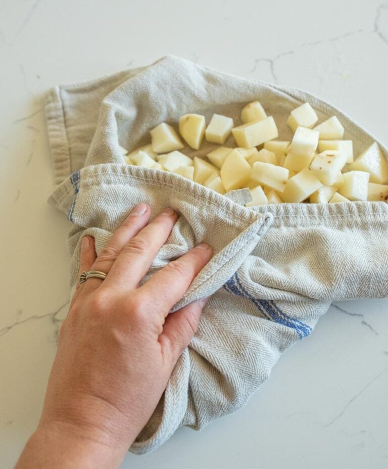 Extra Crispy Roasted Potato Cubes — Bless this Mess