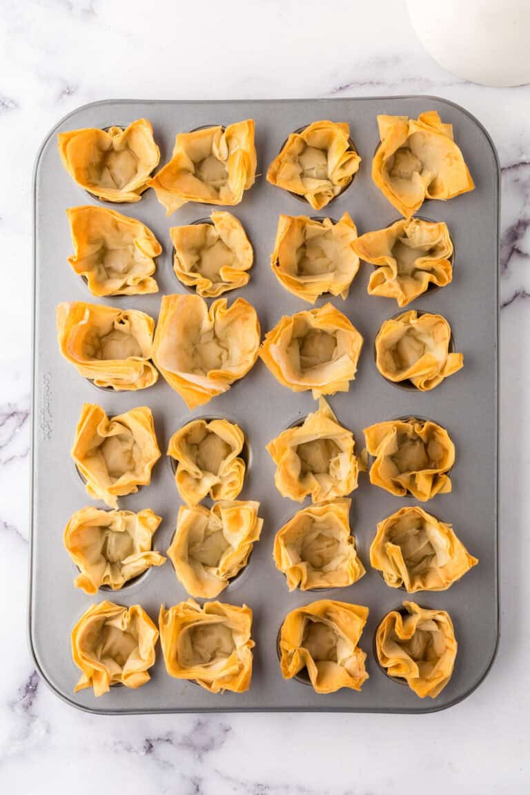 Homemade Mini Phyllo Cups - Bless This Mess