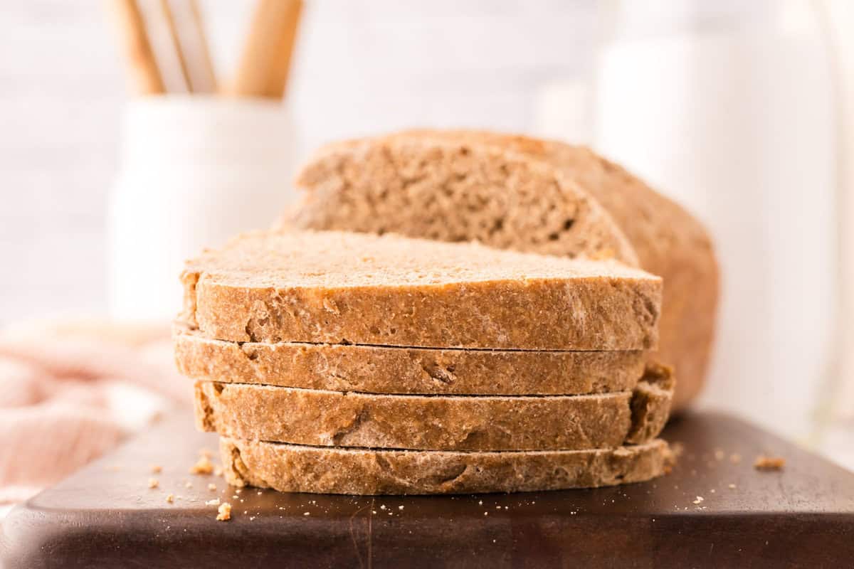 100% Whole Wheat Bread Recipe — Bless this Mess