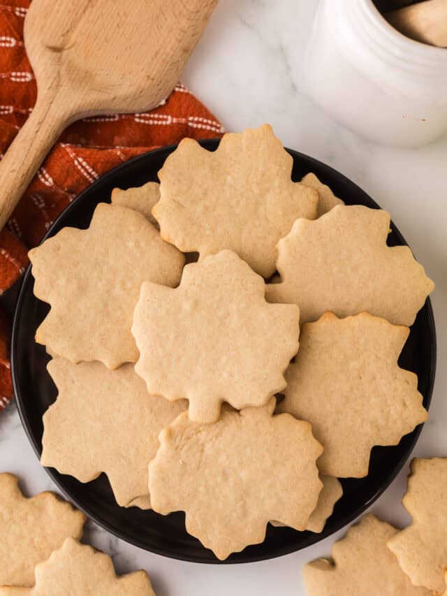 Maple Sugar Cookies | A Sweet Treat with Real Maple Syrup!