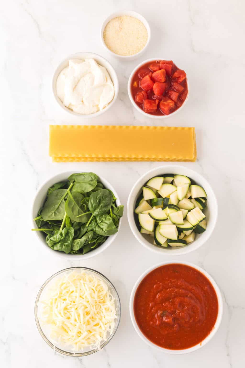 Easy Slow Cooker Vegetable Lasagna | Healthy Lasagna with Zucchini