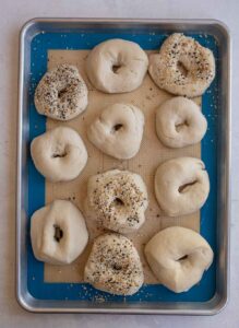 Perfect Homemade Sourdough Bagels — Bless this Mess