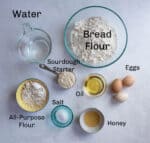 Soft & Fluffy Sourdough Challah Bread — Bless this Mess