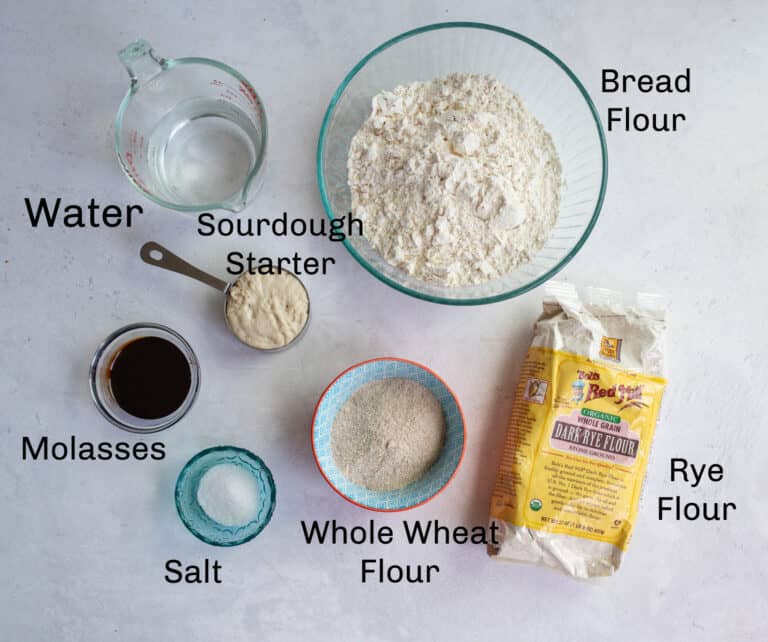 Sourdough Rye Bread Recipe — Bless this Mess