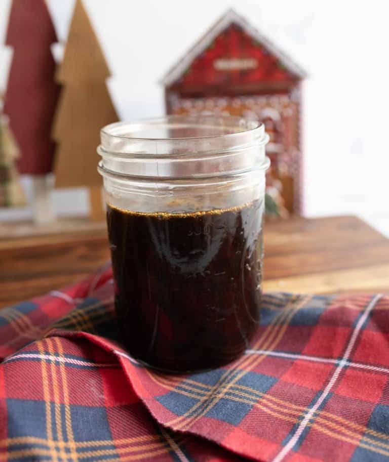 Homemade Gingerbread Syrup: Cozy Holiday in a Bottle — Bless this Mess