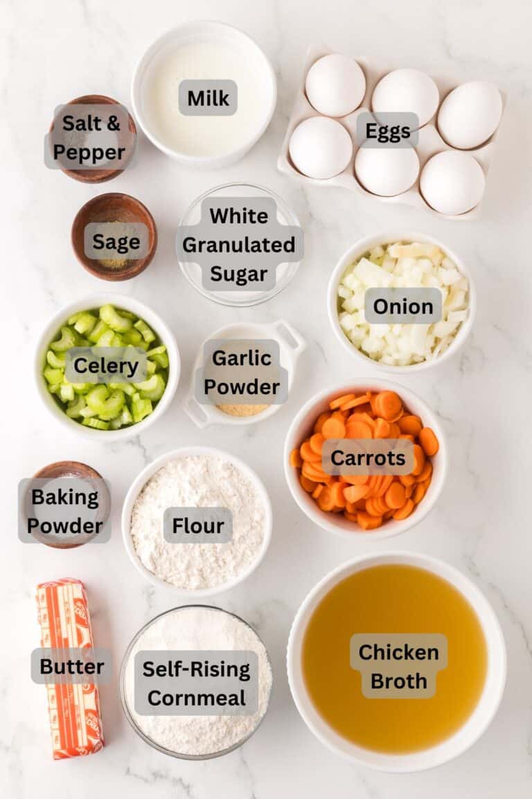 Southern-Style Cornbread Dressing (With Make-Ahead Tips) — Bless this Mess