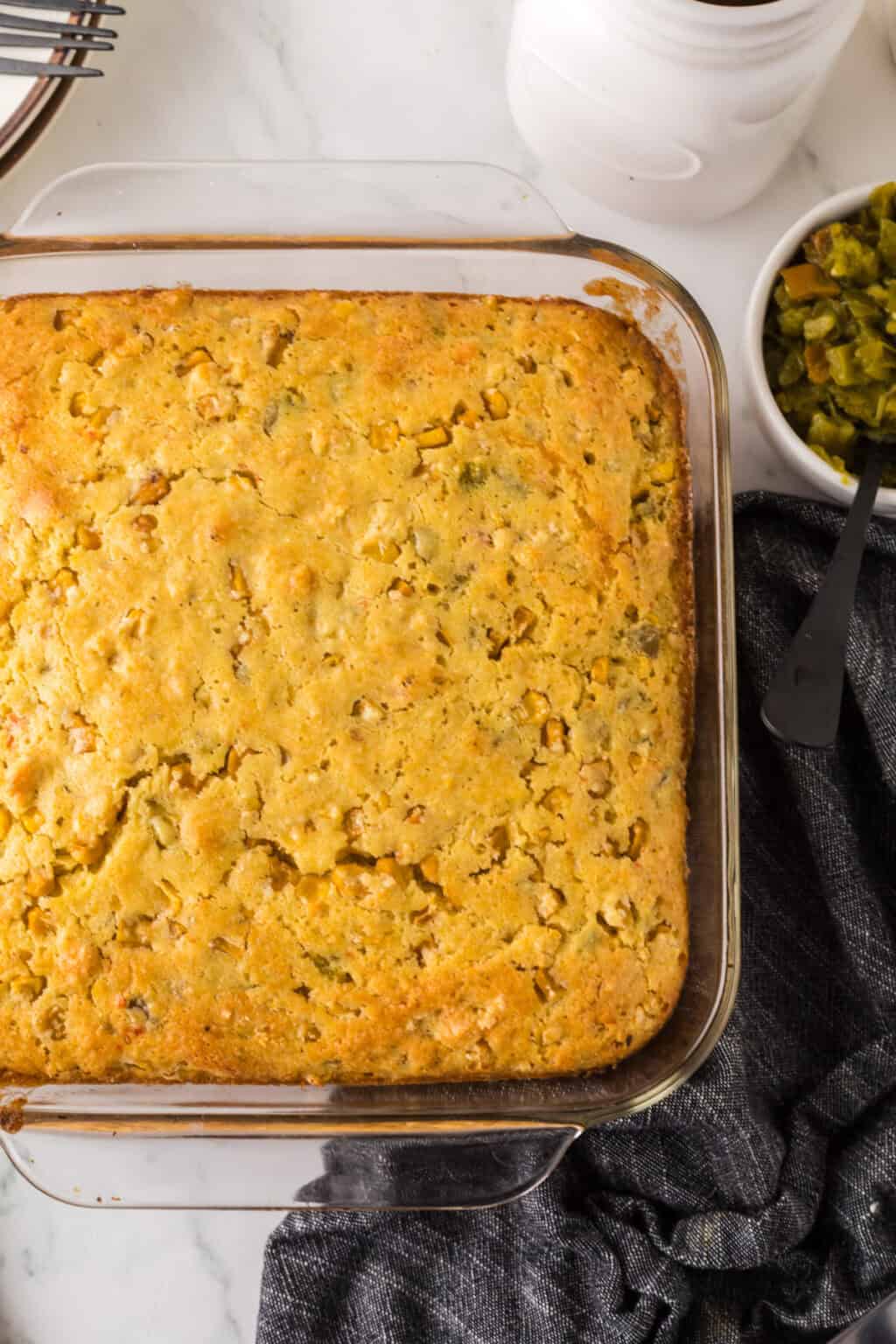 Southwest Spicy Mexican Cornbread Recipe — Bless this Mess