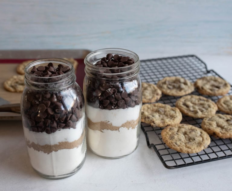 Mason Jar Chocolate Chip Cookie Recipe — Bless this Mess
