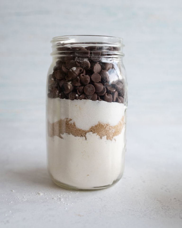 Mason Jar Chocolate Chip Cookie Recipe — Bless this Mess