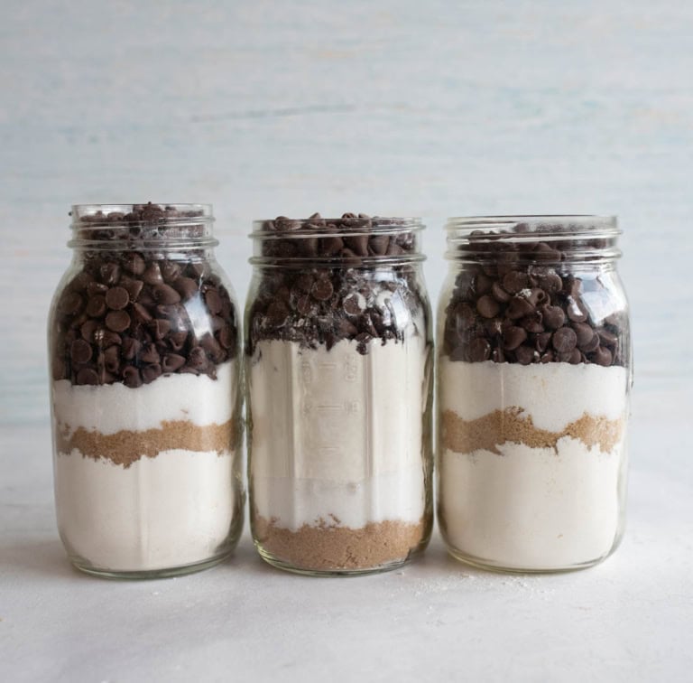 Mason Jar Chocolate Chip Cookie Recipe — Bless this Mess