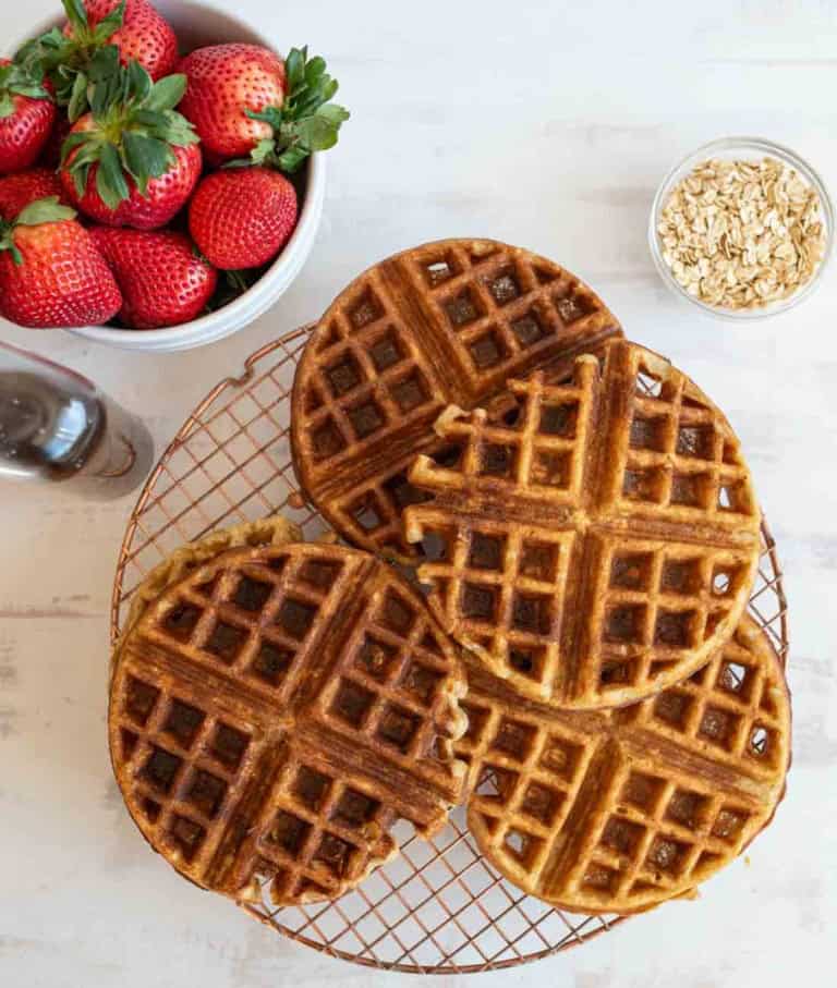 Oatmeal Waffles: A Wholesome Start to Your Day — Bless this Mess